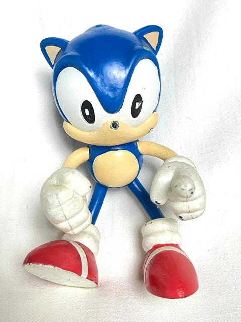VINTAGE RETRO 90’S SEGA Sonic The Hedgehog Bendy Figure Toy Plush Game ...