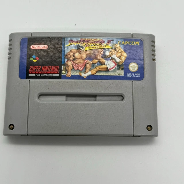 STREET FIGHTER 2 Turbo - Super Nintendo SNES Game [PAL] | Tested ...