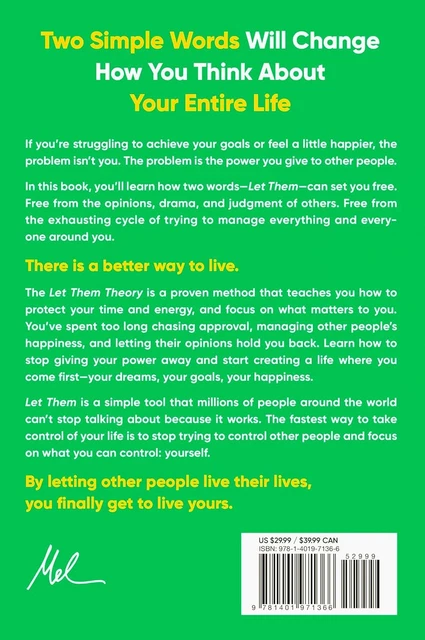 THE LET THEM Theory: a Life-Changing Tool That Millions of People Can'T ...