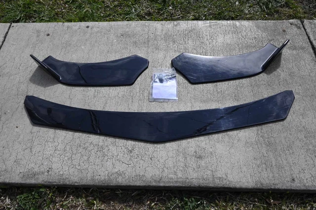 NISSAN GTR R35 Front Lip Spoiler Kit/ Splitters EUR 199,16 - PicClick FR