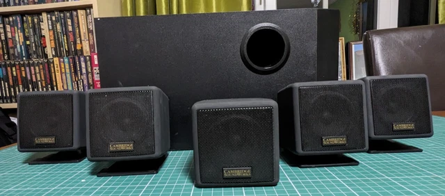 CAMBRIDGE SOUNDWORKS DESKTOP Theatre 5.1 DTT2200 - Preowned £26.70 ...