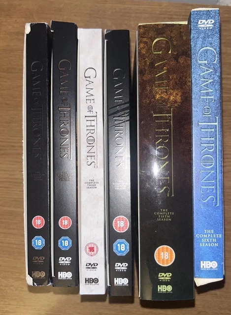GAME OF THRONES Season 1-6 DVD Complete Box Sets Season 1 2 3 4 5 6 All Box Set EUR 22,84 ...