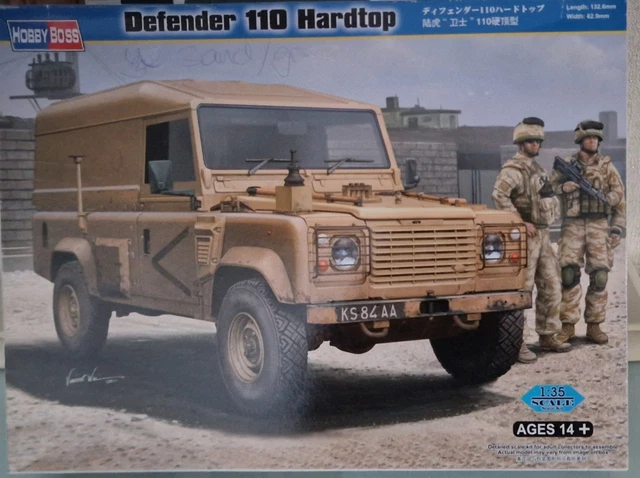 HOBBYBOSS 82448 - British Army Land Rover Defender 110 Hard top (FFR ...