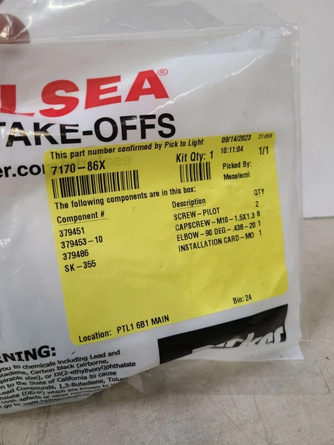KIT DE MONTAGE à goujon Chelsea 7170-86X Power Take Off (Pto) EUR 50,69 ...