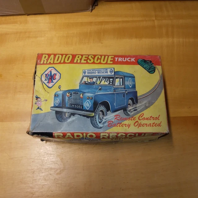 VINTAGE MARX TOYS Rac Radio Rescue Truck £50.00 - PicClick UK