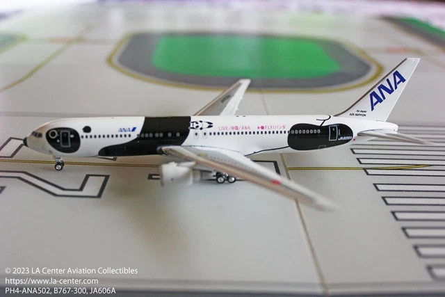 PHOENIX MODEL ALL Nippon ANA Boeing 767-300 Panda Color Diecast Model 1 ...