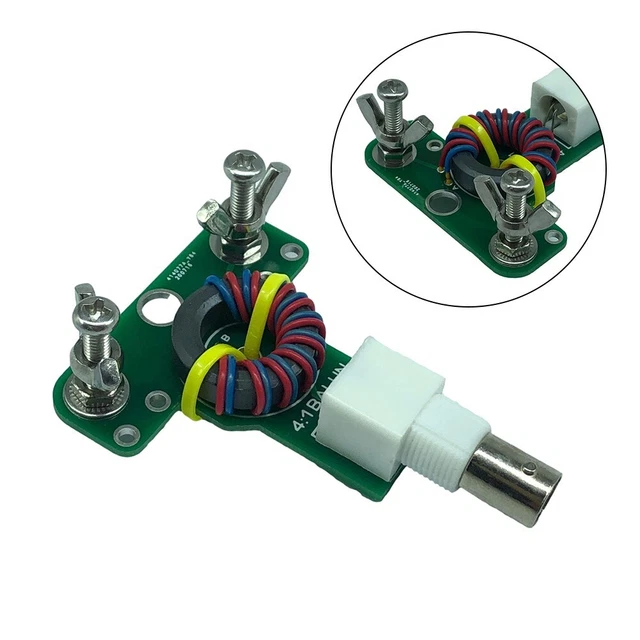 COMPACT SHORTWAVE DIPOLE Antenna with 4 1 Balun and DC Blocking ...