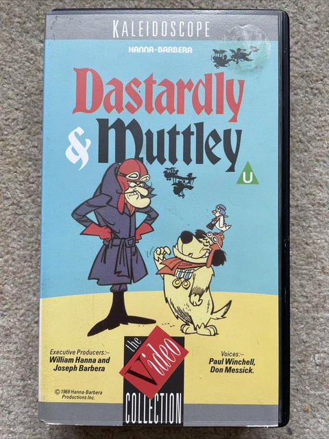 DASTARDLY & MUTTLEY VHS Video Tape Hanna-Barbera £3.00 - PicClick UK
