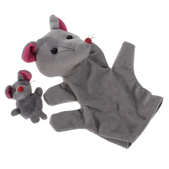 GREY MOUSE HAND Puppet Finger E8H63031 $14.59 - PicClick AU