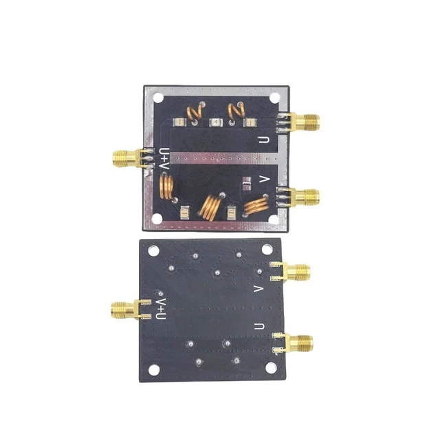 50MM UHF VHF Signal Combiner Splitter with LC Filter for SMA Interface ...