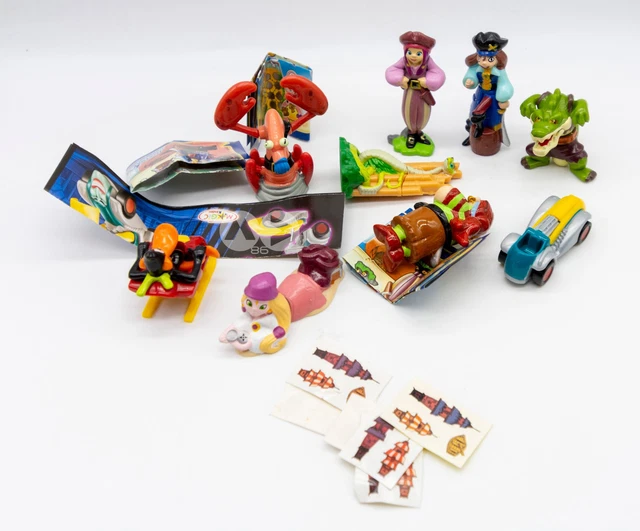 LOTTO STOCK KINDER 40 sorpresine miste assortite Shrek Simpson Da ...