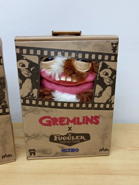 FUGGLER X GREMLINS Gizmo and Stripe Handheld Plush Monster Fugglers ...