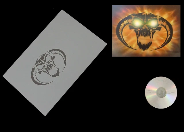 SCHABLONEN STEP BY Step Schablone Stencil Airbrush Balrog # 0067 ...