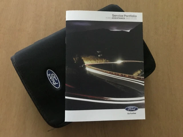 FORD SERVICE BOOK New Genuine Covers All Models Galaxy/S-max/Fiesta ...