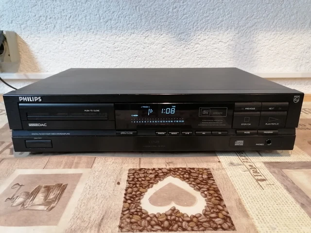 PHILIPS CD 610 Compact Disc Player Cd-Player +++ EUR 40,50 - PicClick DE