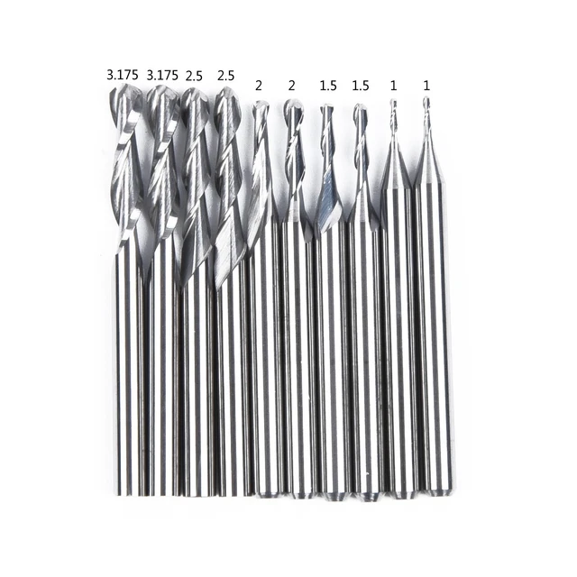 ENSEMBLE DE BITS de routeur de gravure bille en carbure broyeur d'extr mit EUR 15,44 - PicClick FR
