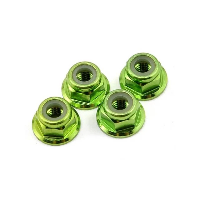 4 ÉCROUS ALU anodisé Nylstop M4 vert - Traxxas 1747G EUR 11,10 - PicClick FR