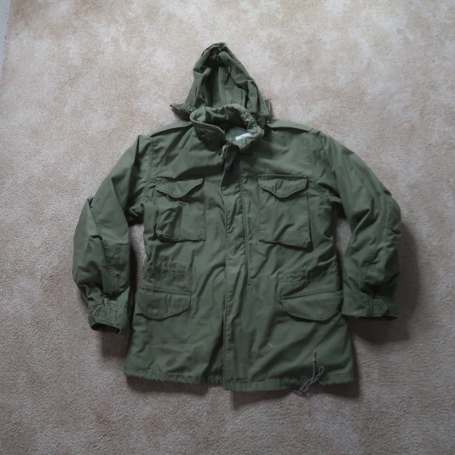 VINTAGE CONDOR MILITARY Field Jacket OG-107 Medium Regular Cold Weather ...