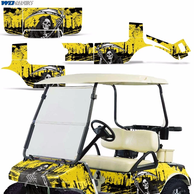 CLUB CAR GRAPHIC Kit Golf Cart Decal Sticker Wrap Accessories Parts 83 ...