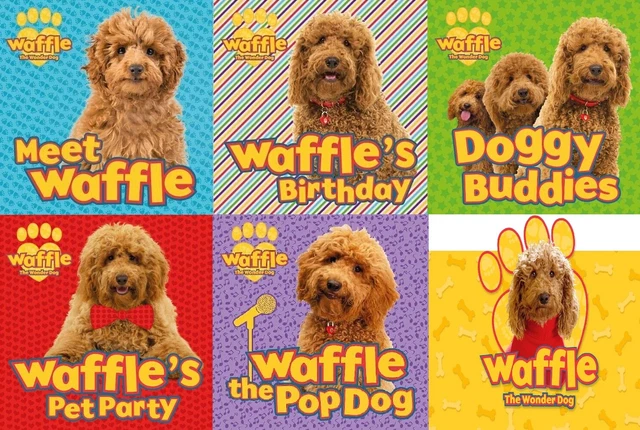 WAFFLE THE WONDER Dog *New Sealed* Cbbc Cbeebies Book Collection £4.99 ...