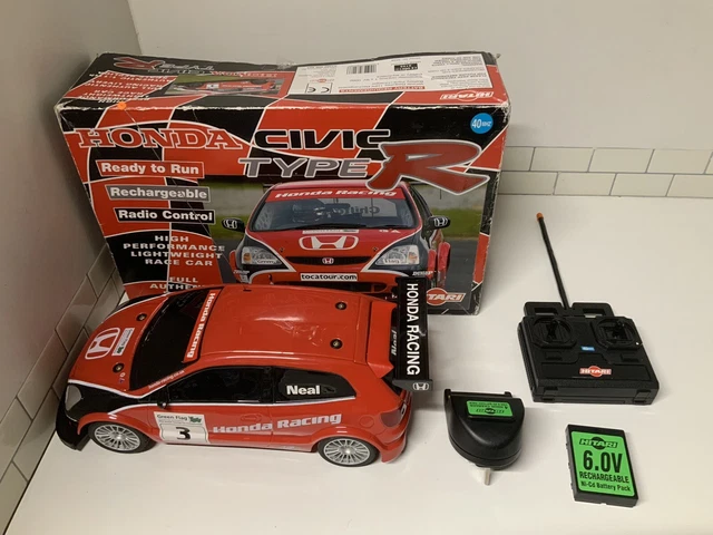 HITARI HONDA CIVIC Type R Remote Control Car Boxed Working - Read ...