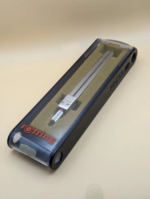 VINTAGE ROTRING GERMANY Drafting Compass Technical Drawing In Original ...