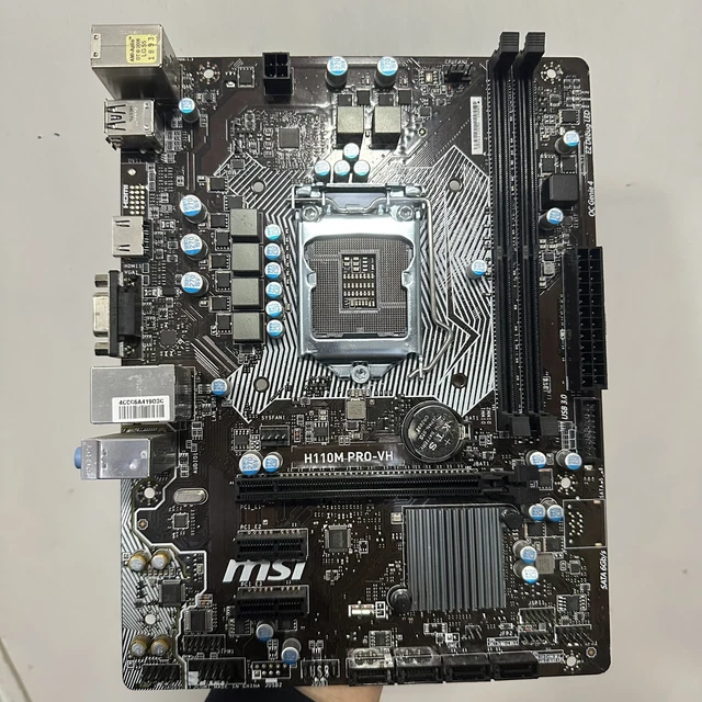 MSI H110M PRO-VH SOCKET 1151 HDMI MOTHERBOARD NOBP Read Description £9. ...
