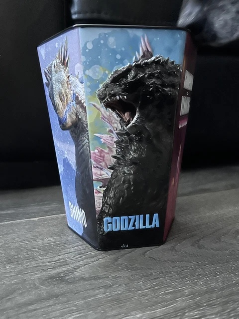 CINEMARK 2024 GODZILLA vs Kong New Empire Tin Popcorn Bucket £50.11 ...