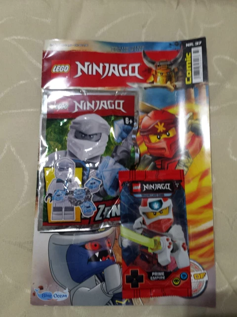 LEGO NINJAGO COMIC Nr.37 mit Minifigur ZANE und Karten EUR 2,90 ...