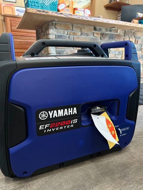 YAMAHA EF2200IS 2200W Premium Gas-Powered Inverter Generator EF2200iSZ ... YAMAHA EF2200IS 2200W Premium Gas-Powered Inverter Generator EF2200iSZ ...