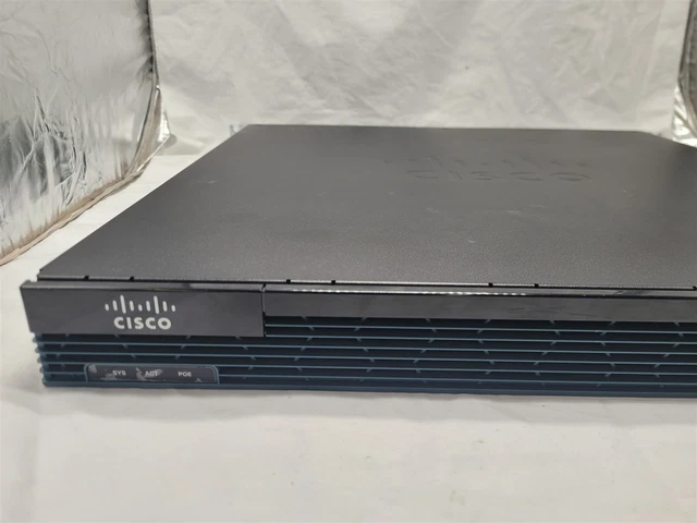 CISCO CISCO2901/K9 CISCO 2900 Series CISCO2901-SEC/K9 Integrated ...