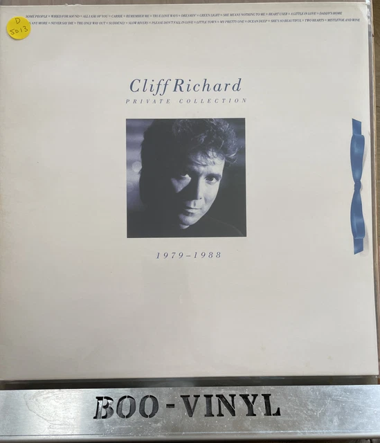 CLIFF RICHARD PRIVATE Collection 1979 -1988 12 Inch Vinyl Double LP ...