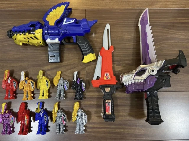 POWER RANGERS DINO Morpher Ryusoulger Ryusoul DX Key Gaiso Sword Mosa ...