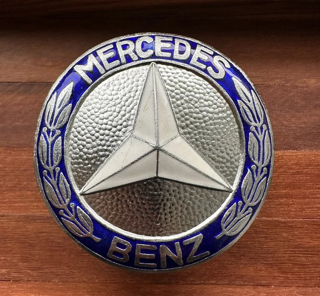 MERCEDES BENZ STERN Emblem LKW Transporter Unimog Oldtimer Emailliert ...