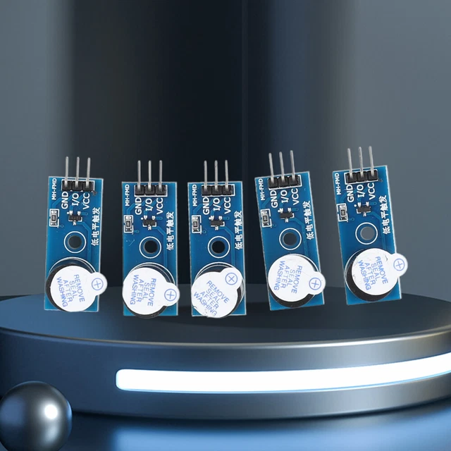 5PCS ACTIVE BEEP Sensor Module Buzzer Module DIY Kit 3.3V-5V Buzzer ...