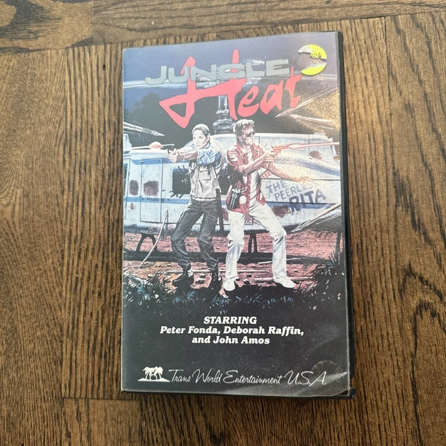 JUNGLE HEAT VHS Peter Fonda Deborah Raffin B Movie Action 80s - Tested ...