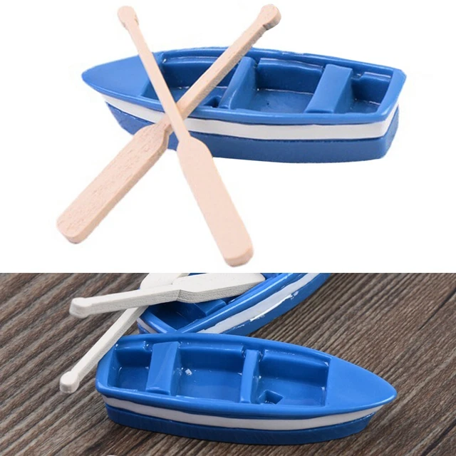 BARCA ROTONDA MINIATURE figura artigianale caratteristiche naturale e ...