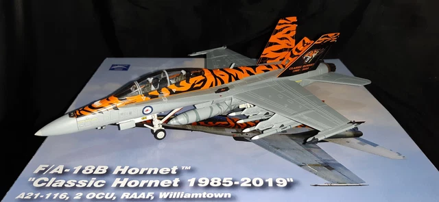 1/72 SCALE RAAF Royal Australian Air Force F18B Classic Hornet $165.00 ...