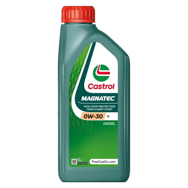 CASTROL SAE 0W30 Engine Oil 1 Litre Synthetic ACEA Light Duty C2 15F67C ...