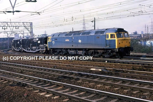 35MM SLIDE BR British Railways Diesel Loco Class 47 47217 KINGFISHER Stratford? £3.00 - PicClick UK
