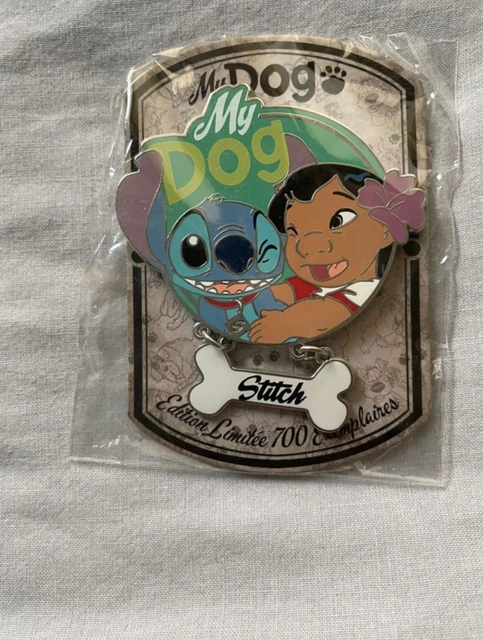 PIN STITCH LILO My dog AUTHENTIC Disney Disneyland Paris RARE LE 700 ...