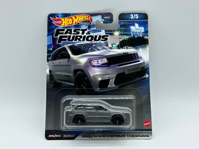 JEEP GRAND CHEROKEE Trackhawk Fast & Furious Hotwheels Premium 1/64 £17 ...