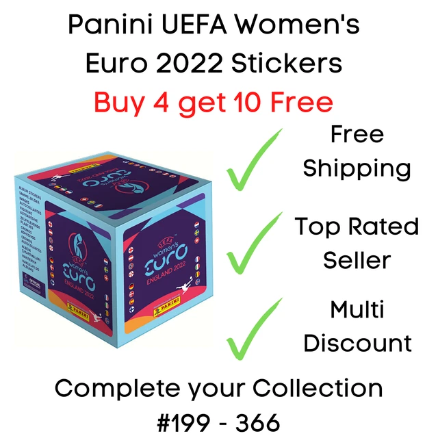 PANINI UEFA EUROS Womens Stickers 2022 - ALL GROUPS - Please select ...