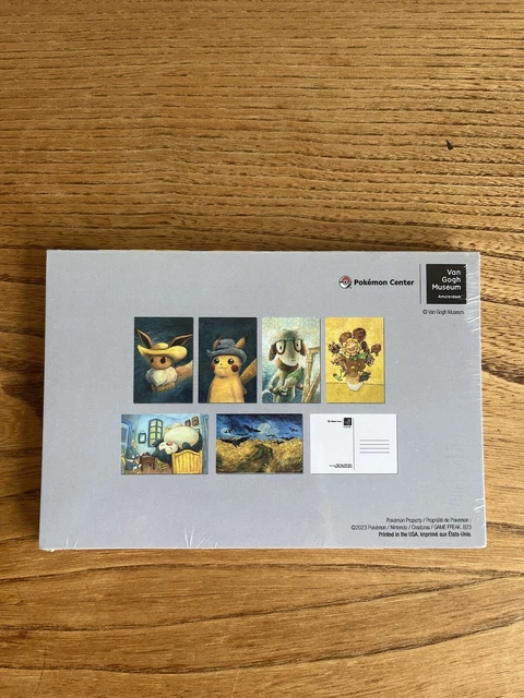 POKÉMON CENTER X Van Gogh Museum: Pokémon Van Gogh Postcards (12 Pack ...