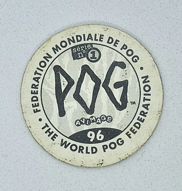 POG POGMAN 96 Série 1 Avimage Pogs Kini Kinis Slammers Caps Flip Tazos ...