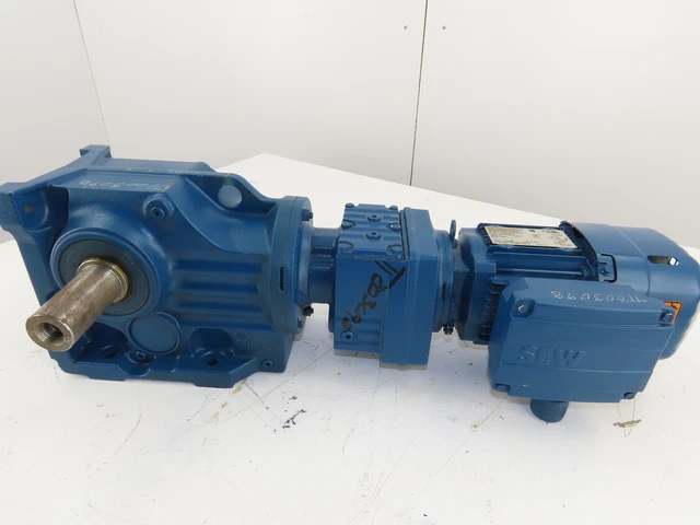 SEW-EURODRIVE K67 R37 DRS71S4BE05 Gear Motor Reducer 1.9 RPM .33 HP ...