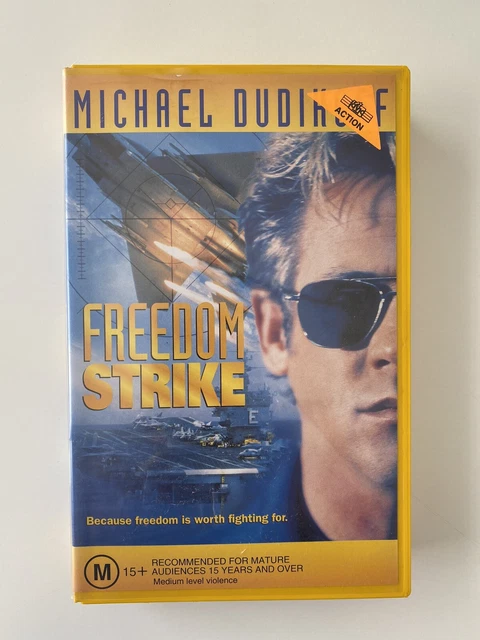 FREEDOM STRIKE [VHS] Big Box Ex-Rental Video Tape Dudikoff Tone Loc ...