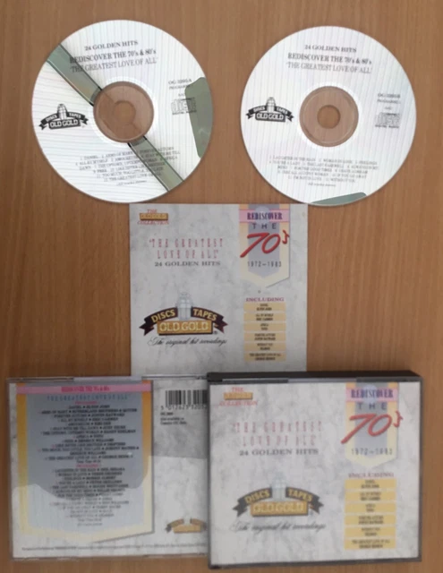 🌟OLD GOLD COLLECTION🌟LOVE🌟2XCD🌟1970’S🌟1980’S🌟POP🌟ROCK🌟UK🇬🇧SELLER🌟 EUR ...