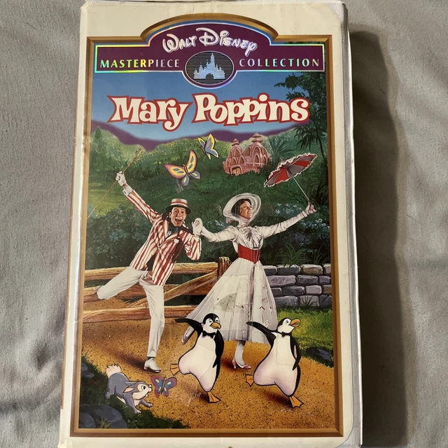 1964 WALT DISNEY Masterpiece Collection Mary Poppins VHS EUR 11,10 ...