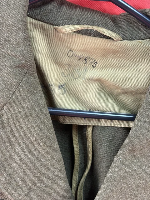 ORIGINAL WW2 US Army Jacket European Base 6th Service Command Uniform ...